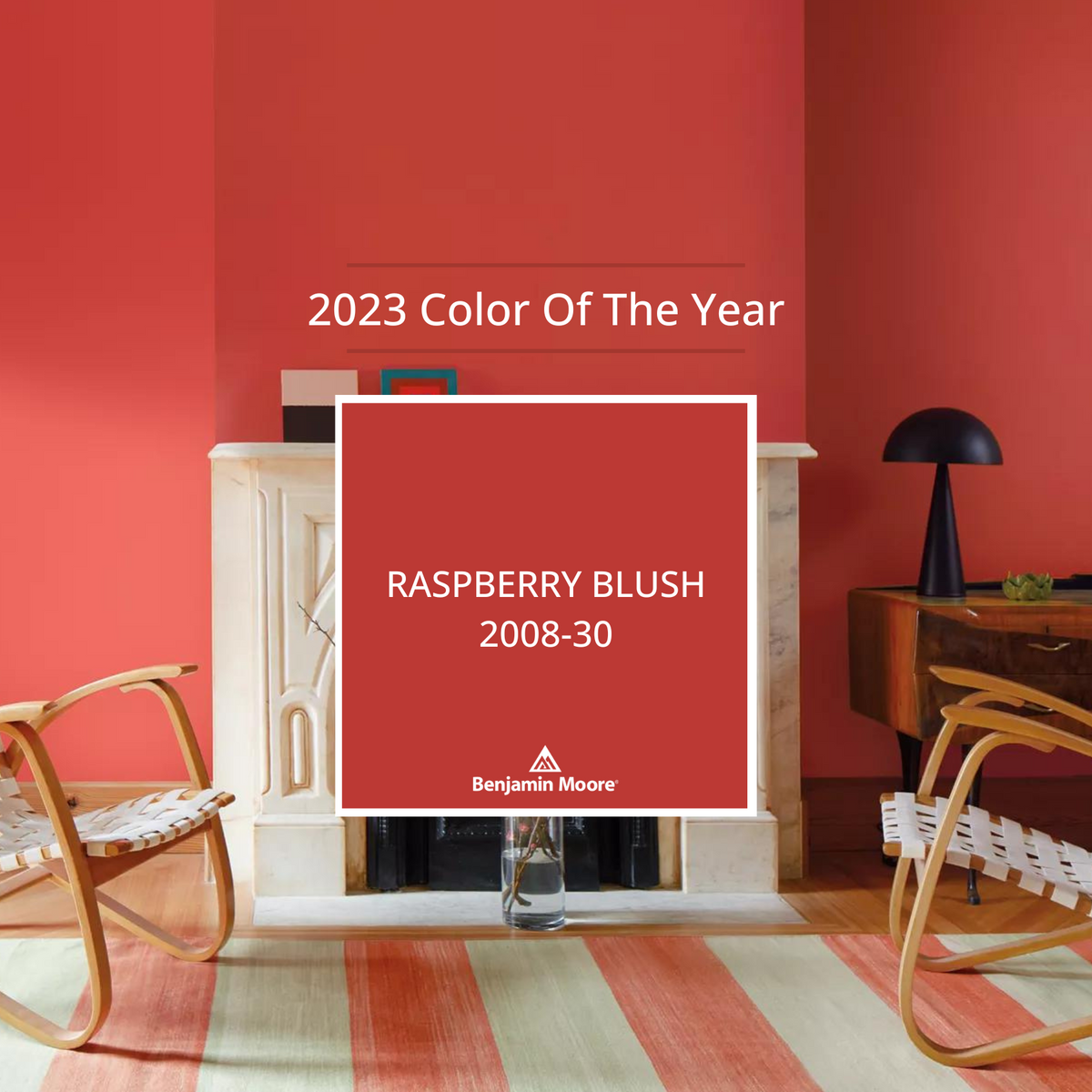 Benjamin Moore Color of the Year 2023: Raspberry Blush 2008-30 ...